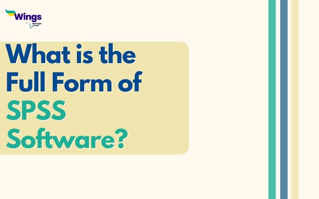 What Is The Full Form Of SPSS Software Leverage Edu